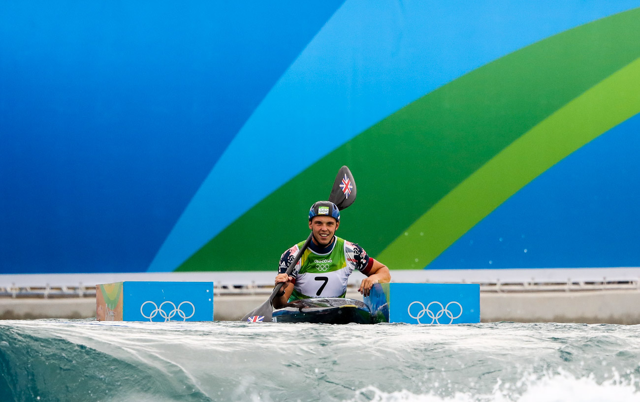 Clarke feels at home with first kayak gold for Great Britain | ICF ...