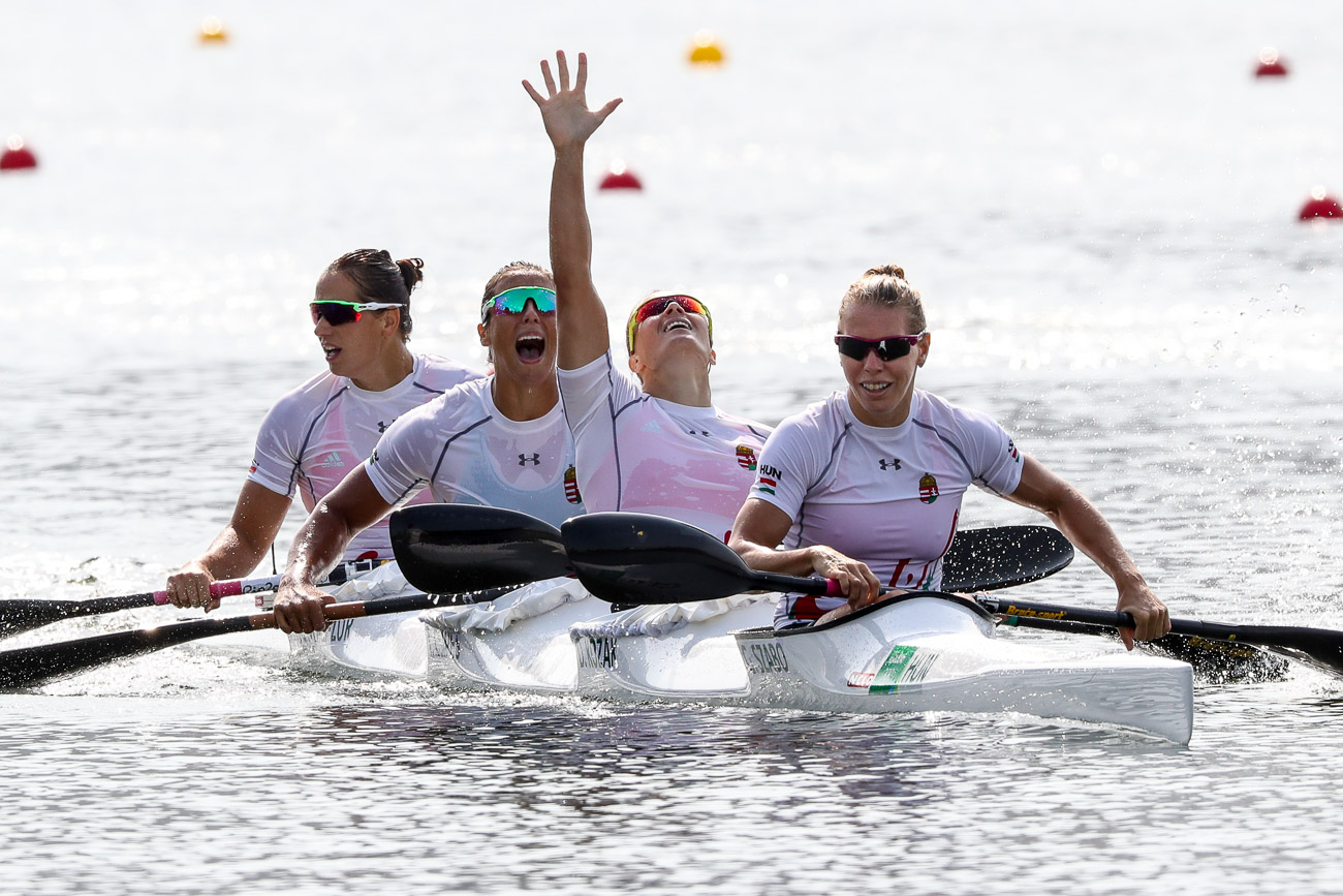 Golden ending for multi-medallists at Lagoa as canoe sprints wrap up ...