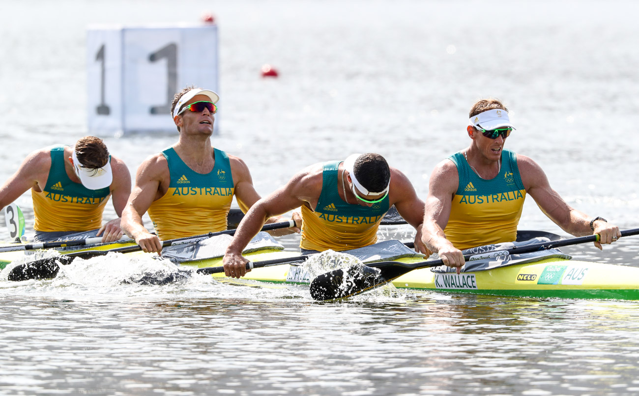 Australian four turn attention to the future | ICF - Planet Canoe