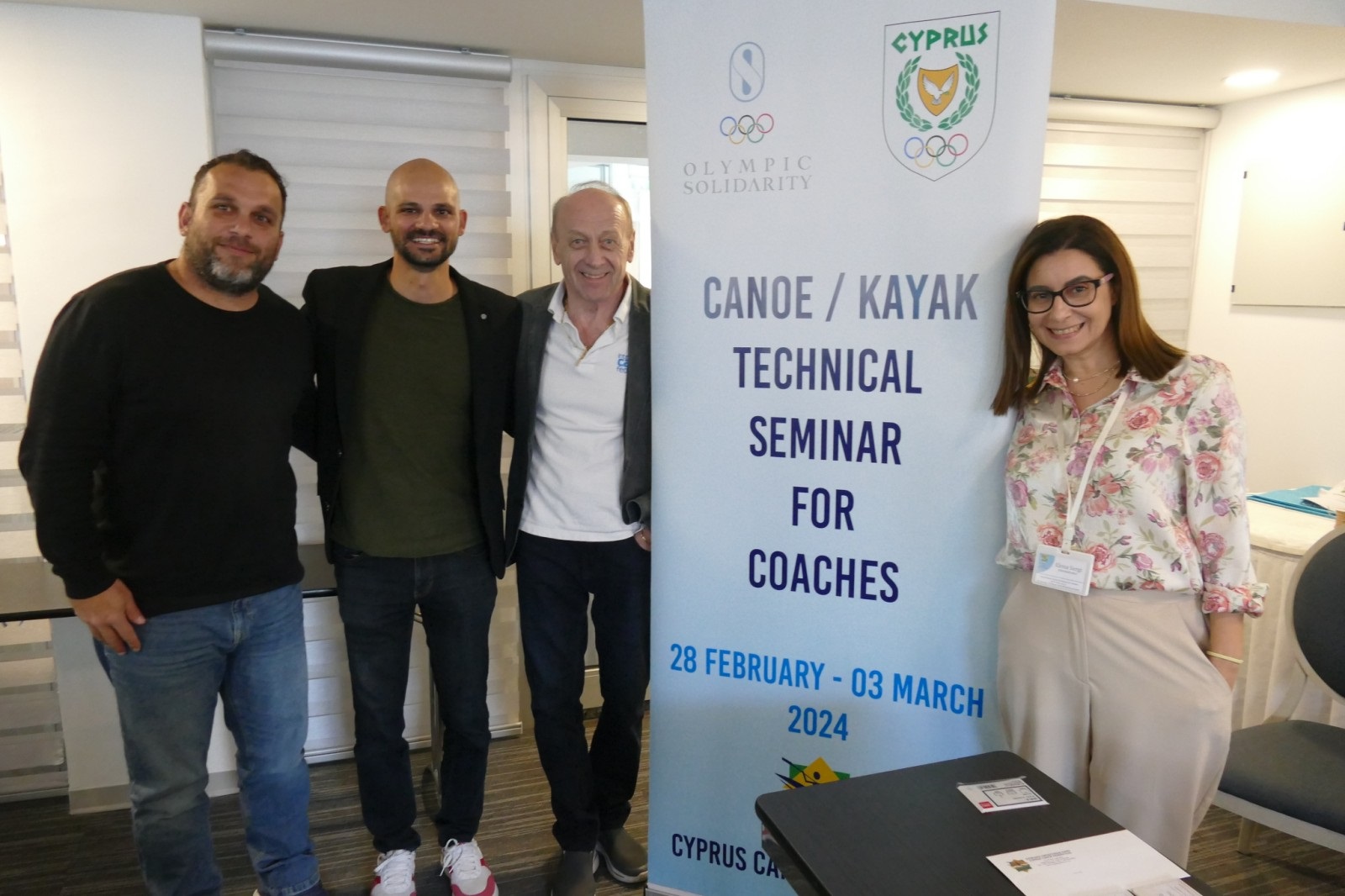 Cypriot coaches benefit from five-day ICF seminar | ICF - Planet Canoe