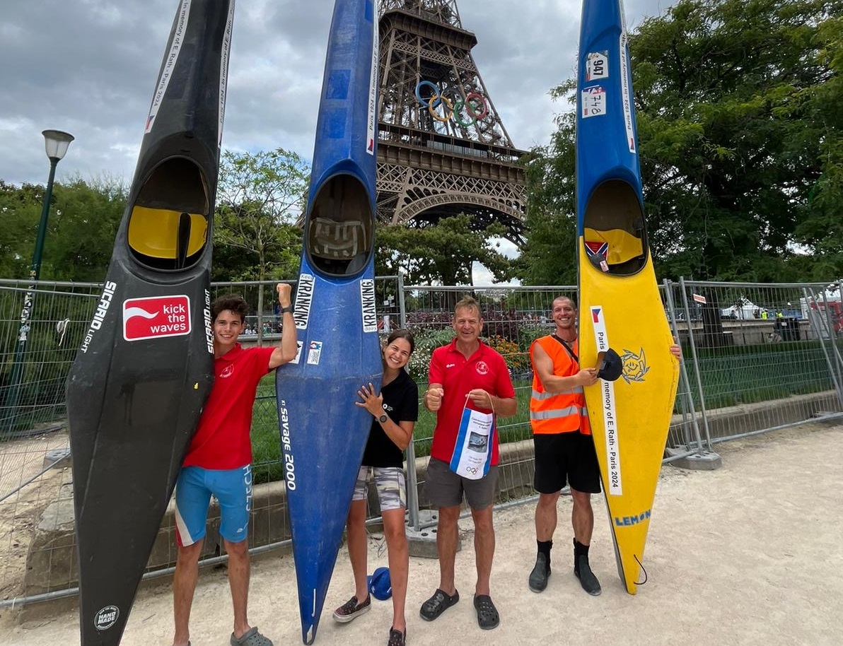 Paddlers complete epic journey to Paris to celebrate Rath centenary ...