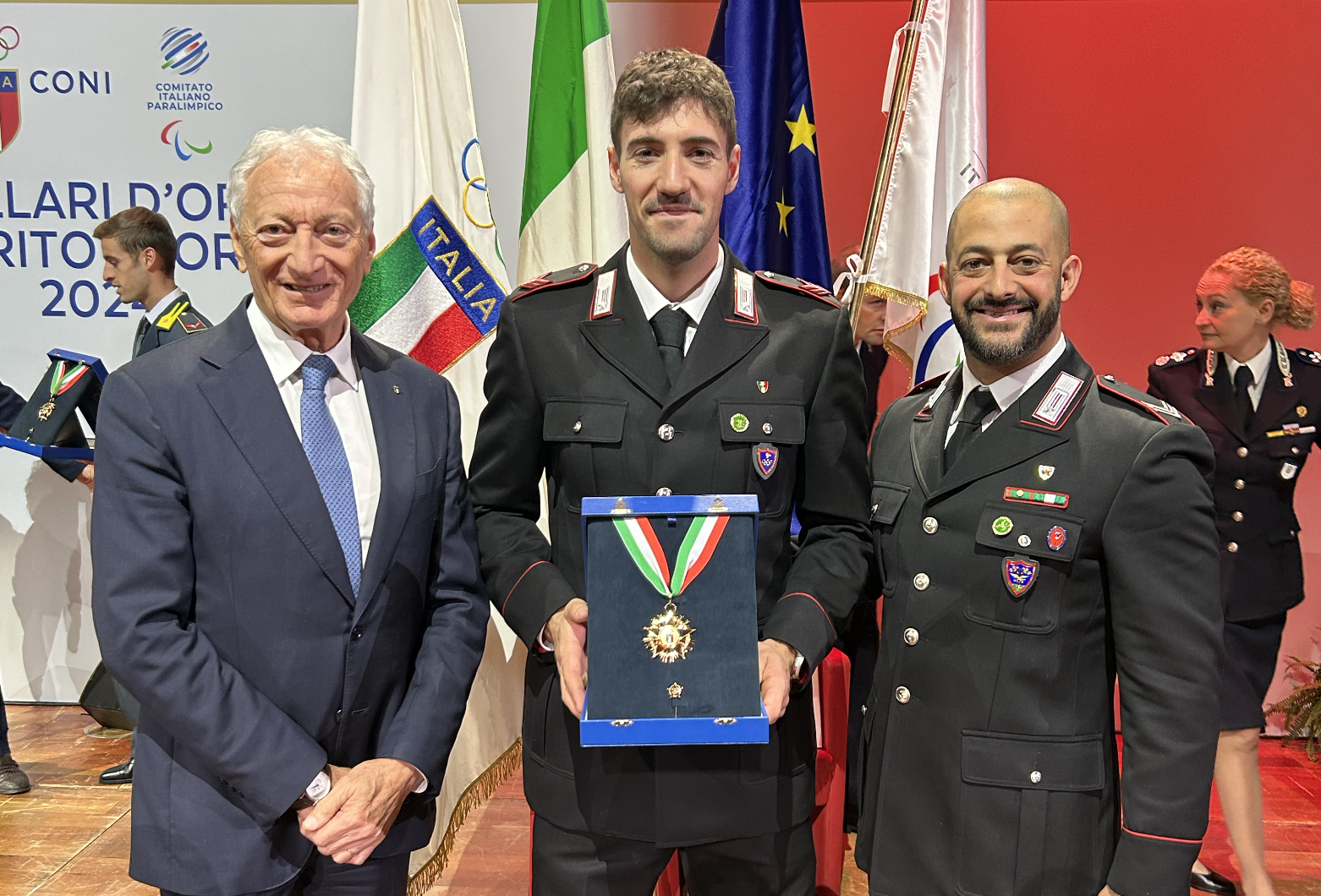 Olympic champion De Gennaro wins highest Italian sporting honour | ICF ...