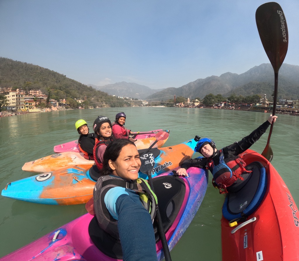 Ganga Girls inspiring underprivileged girls to kayak in India | ICF ...
