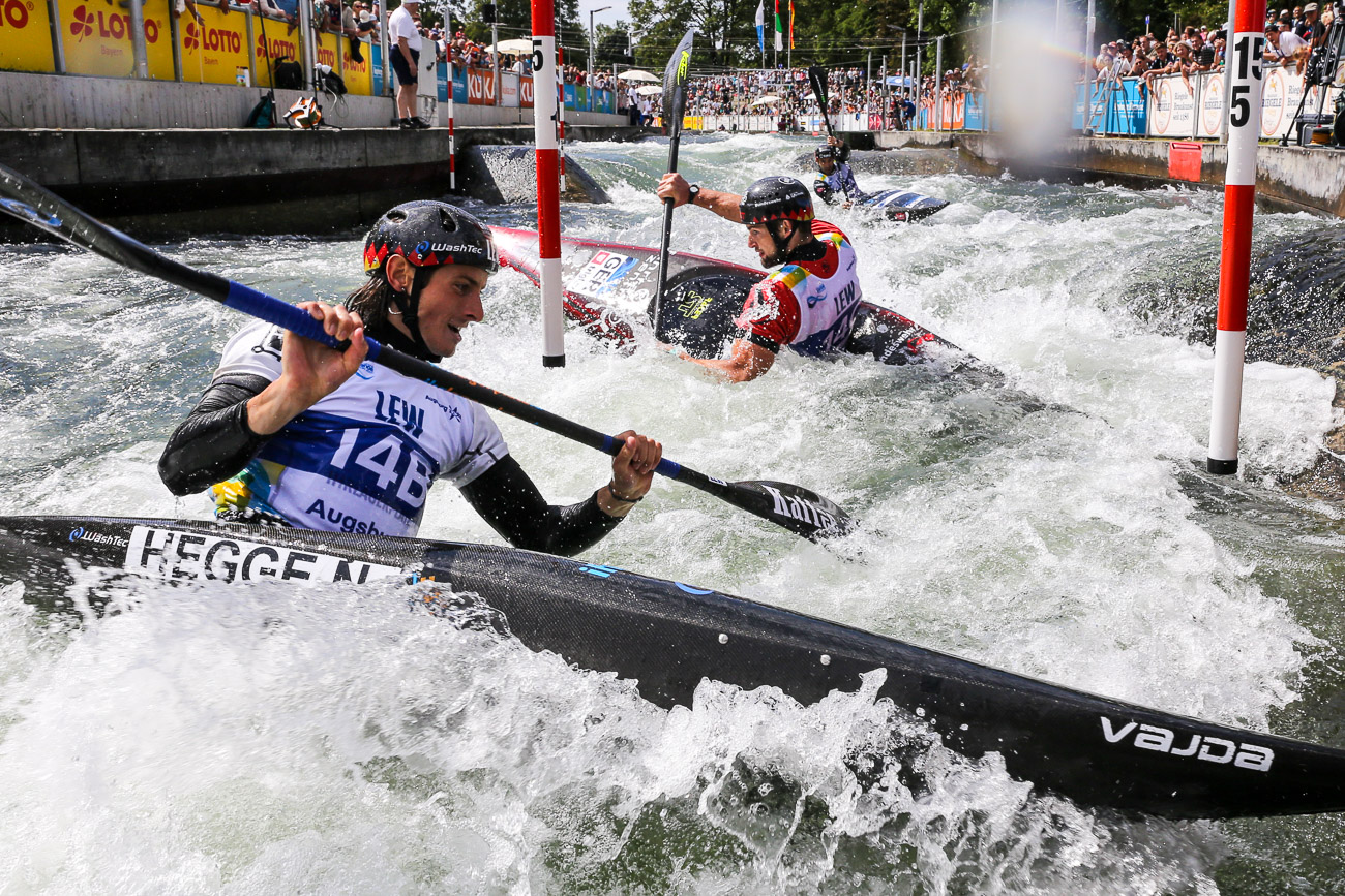 Hosts take two gold on slalom world titles opening day | ICF - Planet Canoe