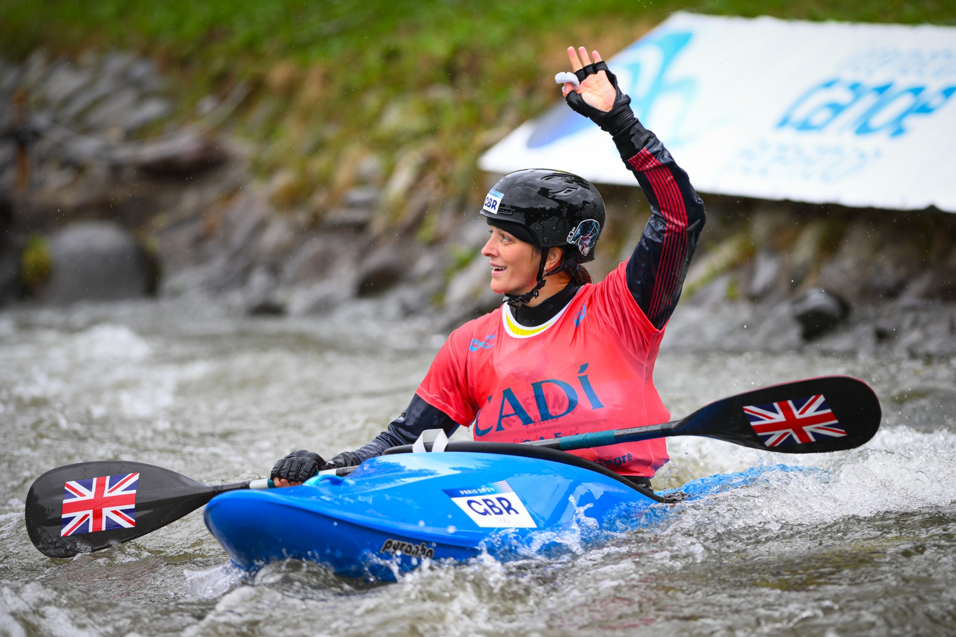 Great Britain finish with another kayak cross double in La Seu | ICF ...