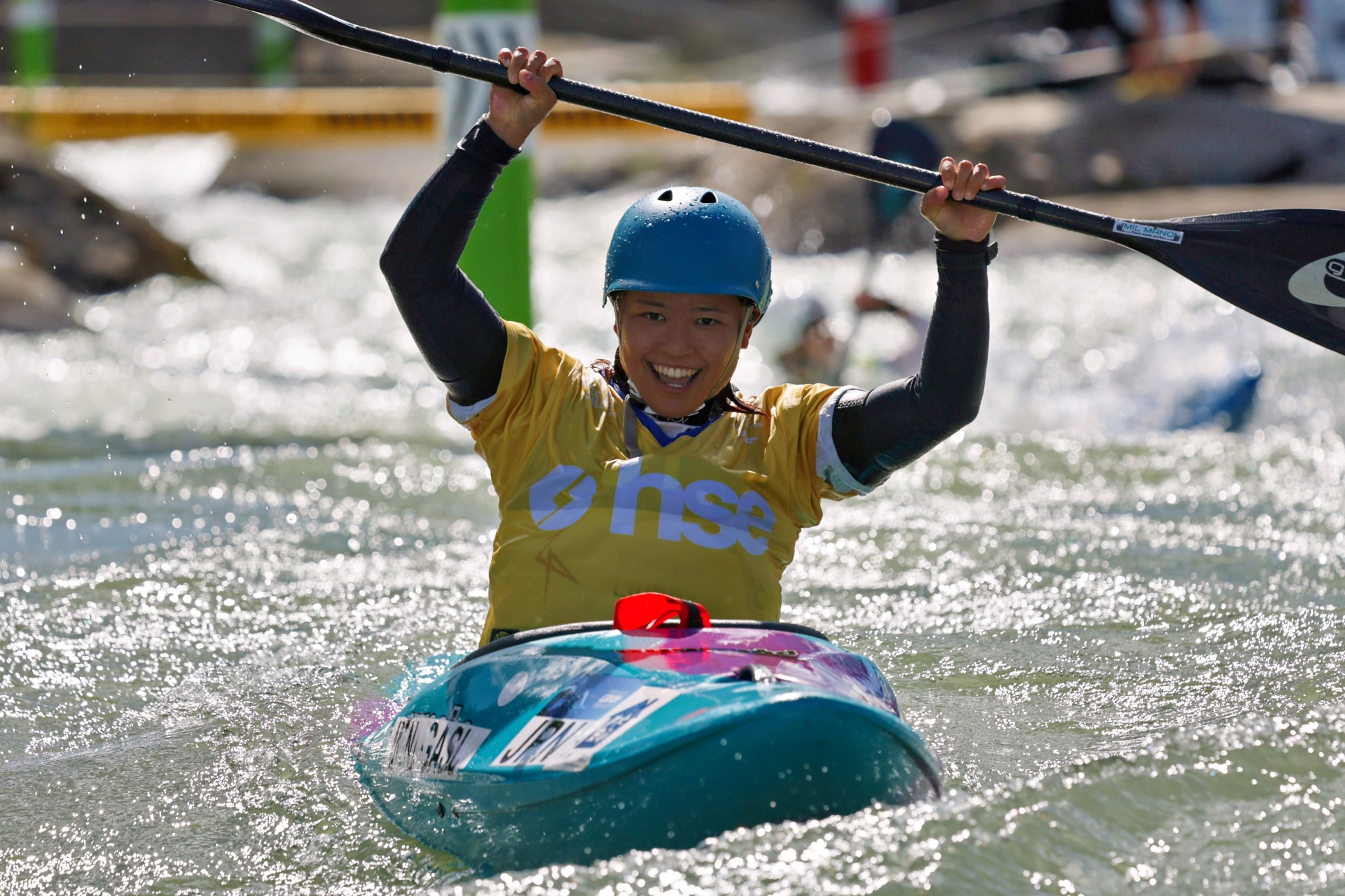 What the medallists had to say after kayak cross finals in Tacen | ICF ...