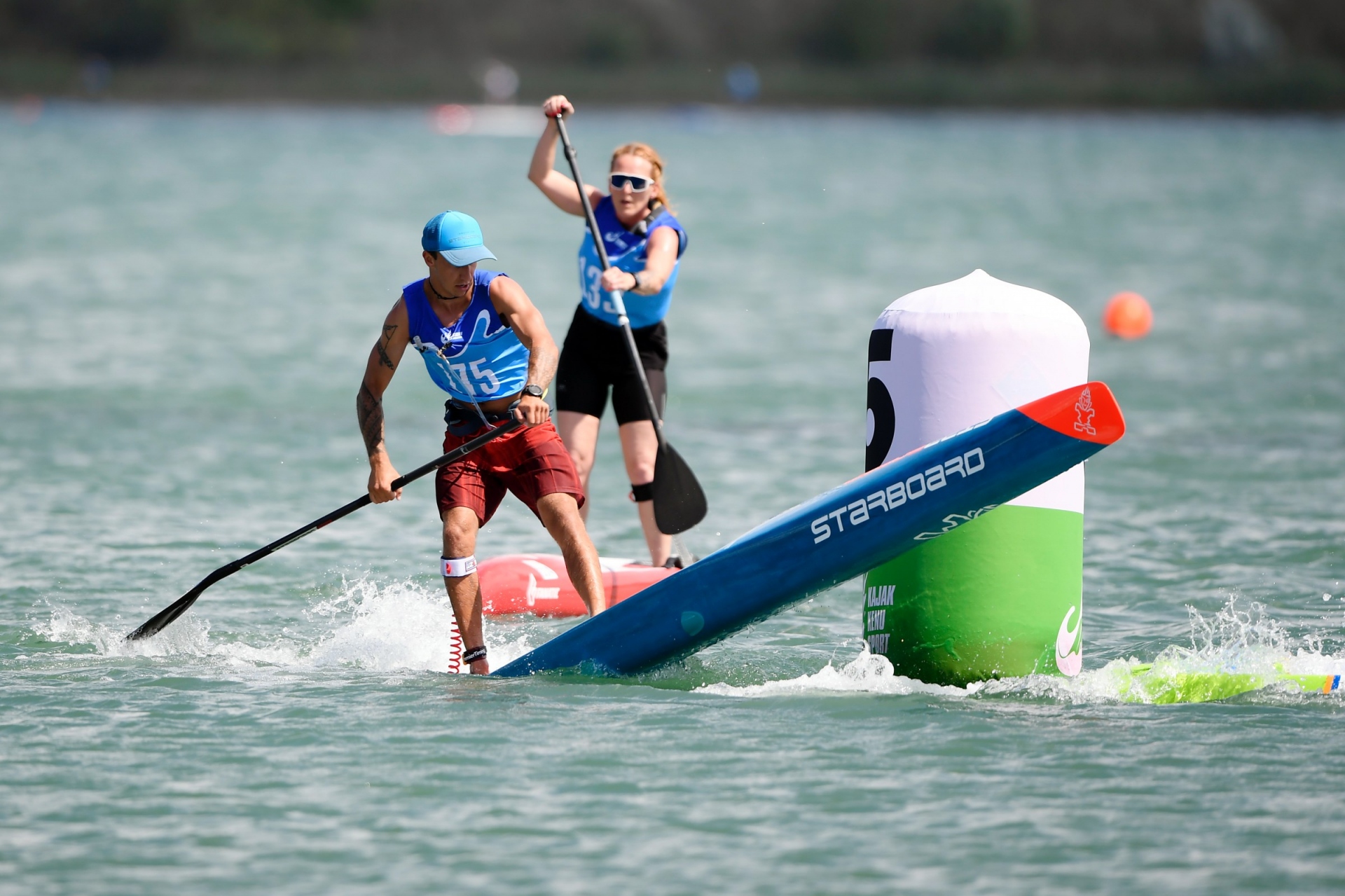 Triple gold for Garioud at SUP world cup | ICF - Planet Canoe