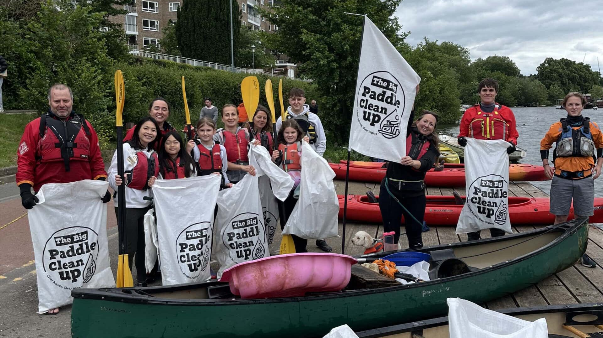 Paddle UK announces record participation for Big Paddle Clean-up | ICF ...