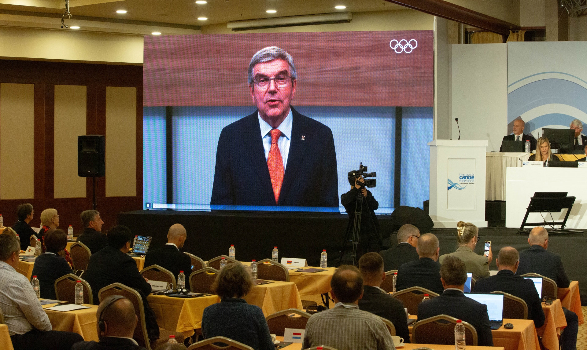 IOC President celebrates "100 years of progress" at ICF in centenary ...
