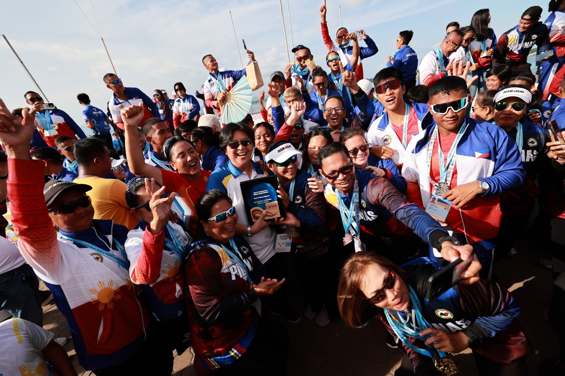 Philippines top medals table at 2024 ICF Dragon Boat World ...