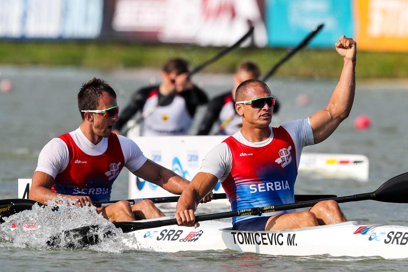 Serbian world champions flex their muscles in Szeged | ICF - Planet Canoe
