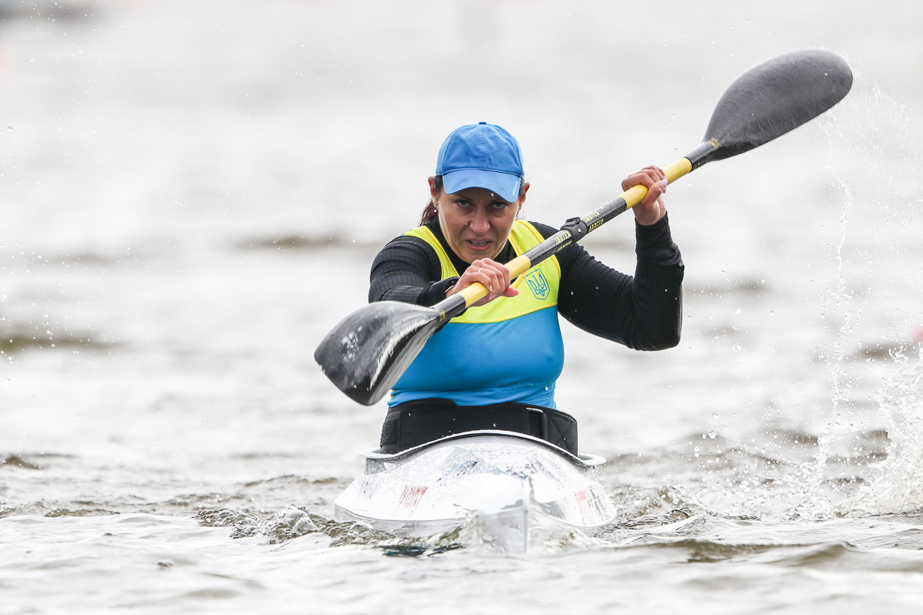Ukraine flex paracanoe muscle in Copenhagen | ICF - Planet Canoe