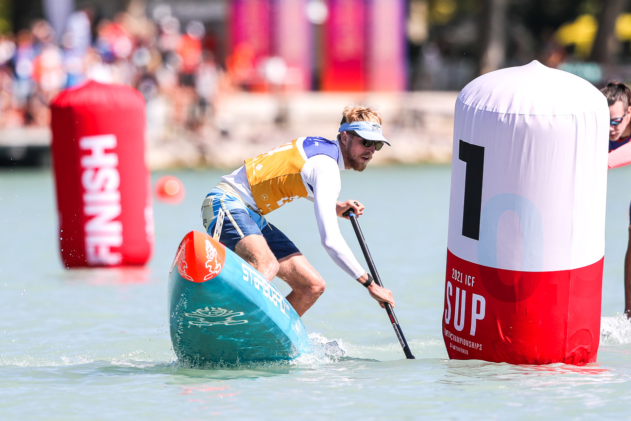 Baxter sets bar high on day one of SUP championships | ICF - Planet Canoe